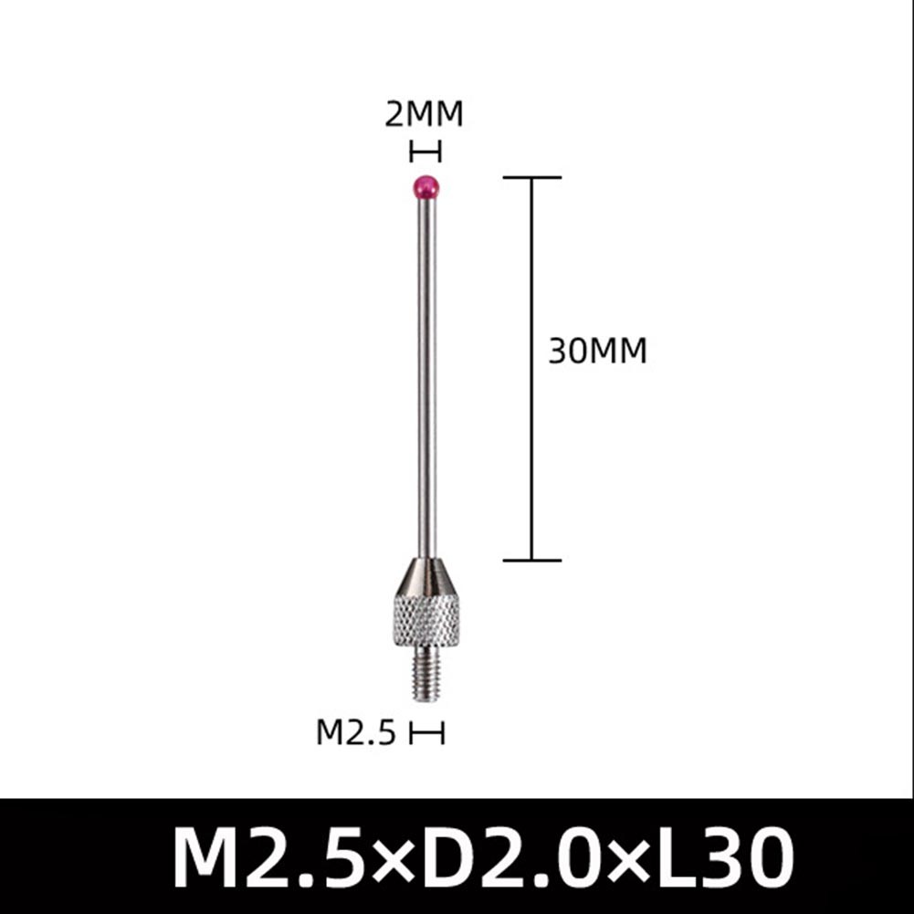 1pc Micrometer Probe Thread Indicator Extension Rod Multimeter Test ...