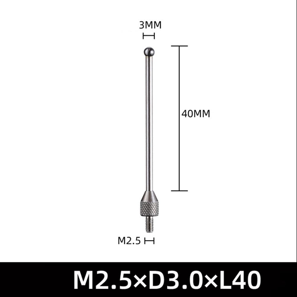 1pc Micrometer Probe Thread Indicator Extension Rod Multimeter Test ...