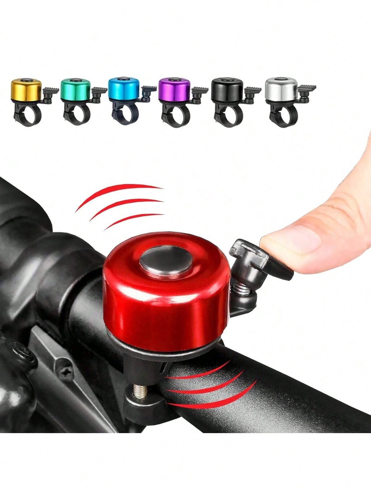 1pc Mini Bicycle Bell with Crisp Loud Sound, Spring Striking Bell ...
