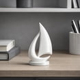 1pc Modern Minimalist Sailboat Sculpture - Nautical Desk Decor with ...