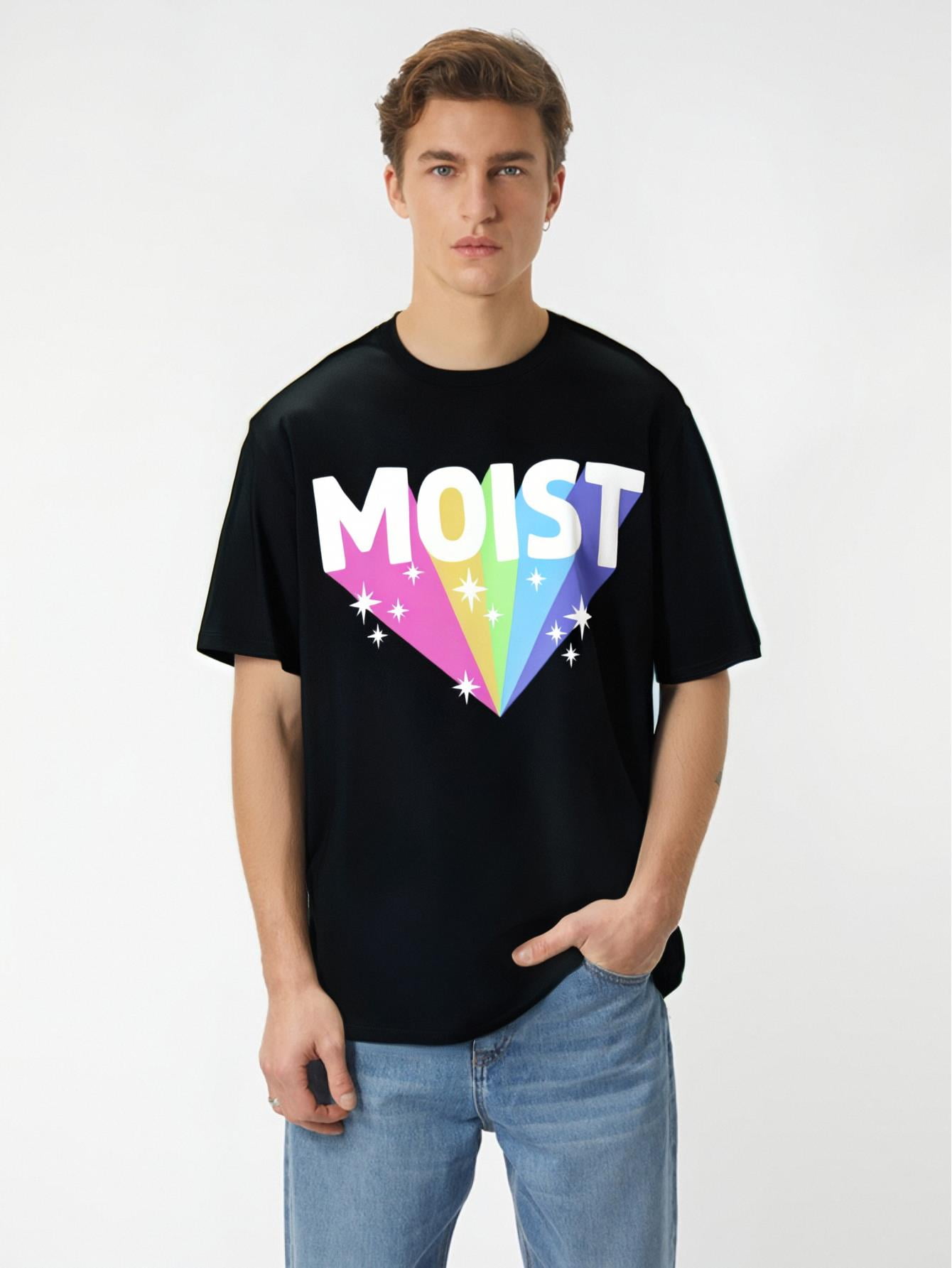 1pc Moist Funny Meme Offensive Weird Cool Hilarious Humorous T-Shirt ...