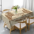1pc Mountain Camping Sketch Print Tablecloths for dining table, Holiday ...