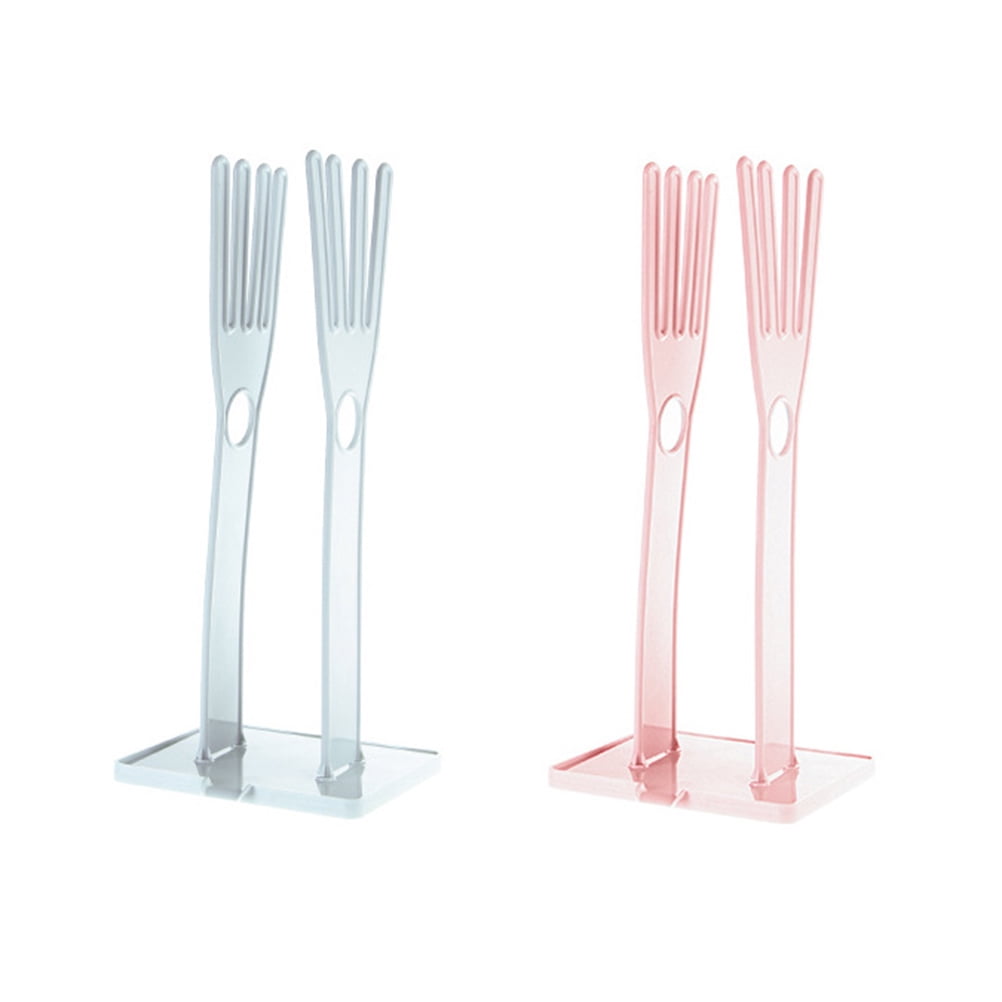 Baade Glove Drying Rack Pink Rectangular Dish Cloth Drying Stand 1Pcs 5 ...