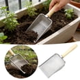 1pc Multipurpose Garden Shovel with Wooden Handle for Soil and Compost ...