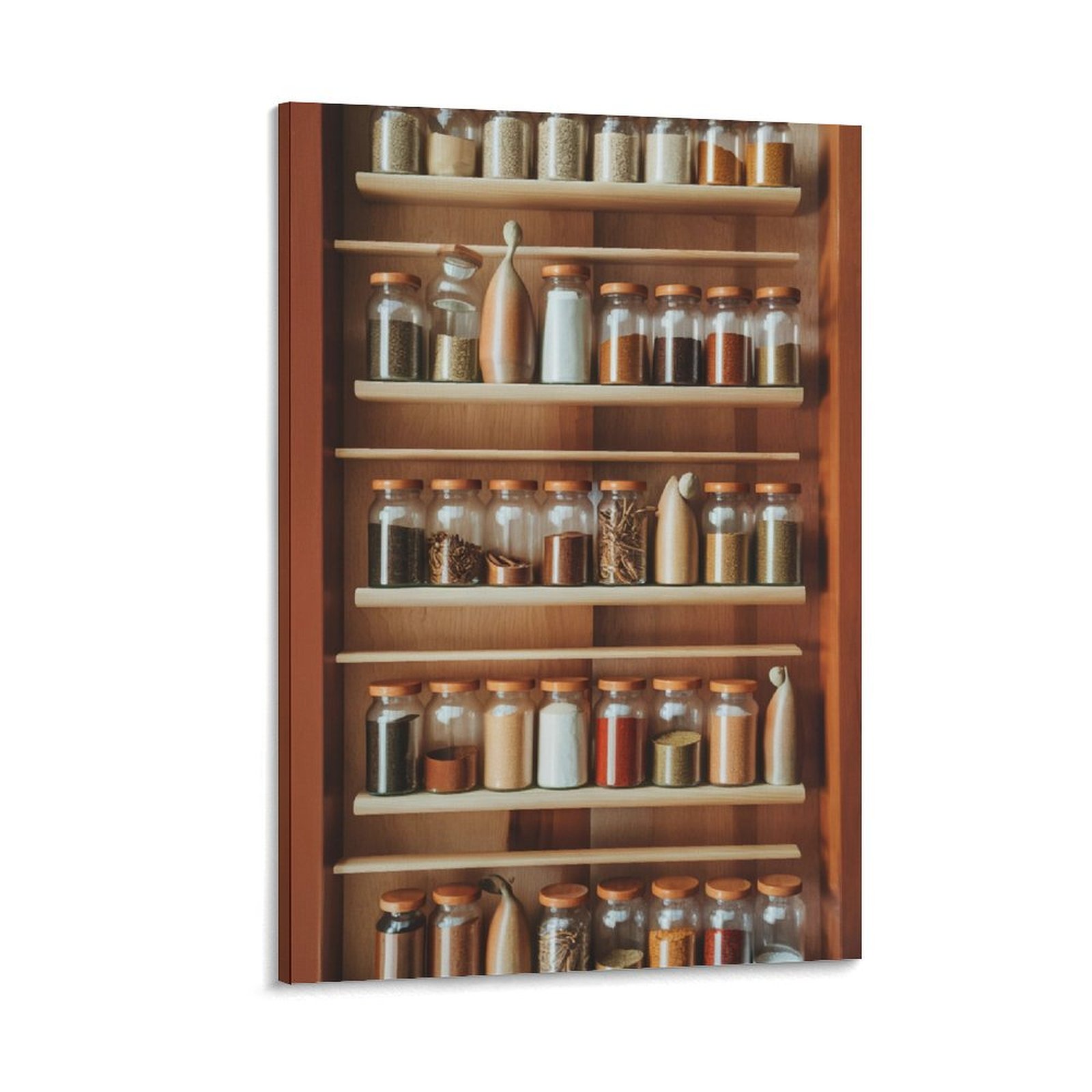 1pc My Spice Cabinet Pictures Print Wall Art With Inspirational Quotes ...