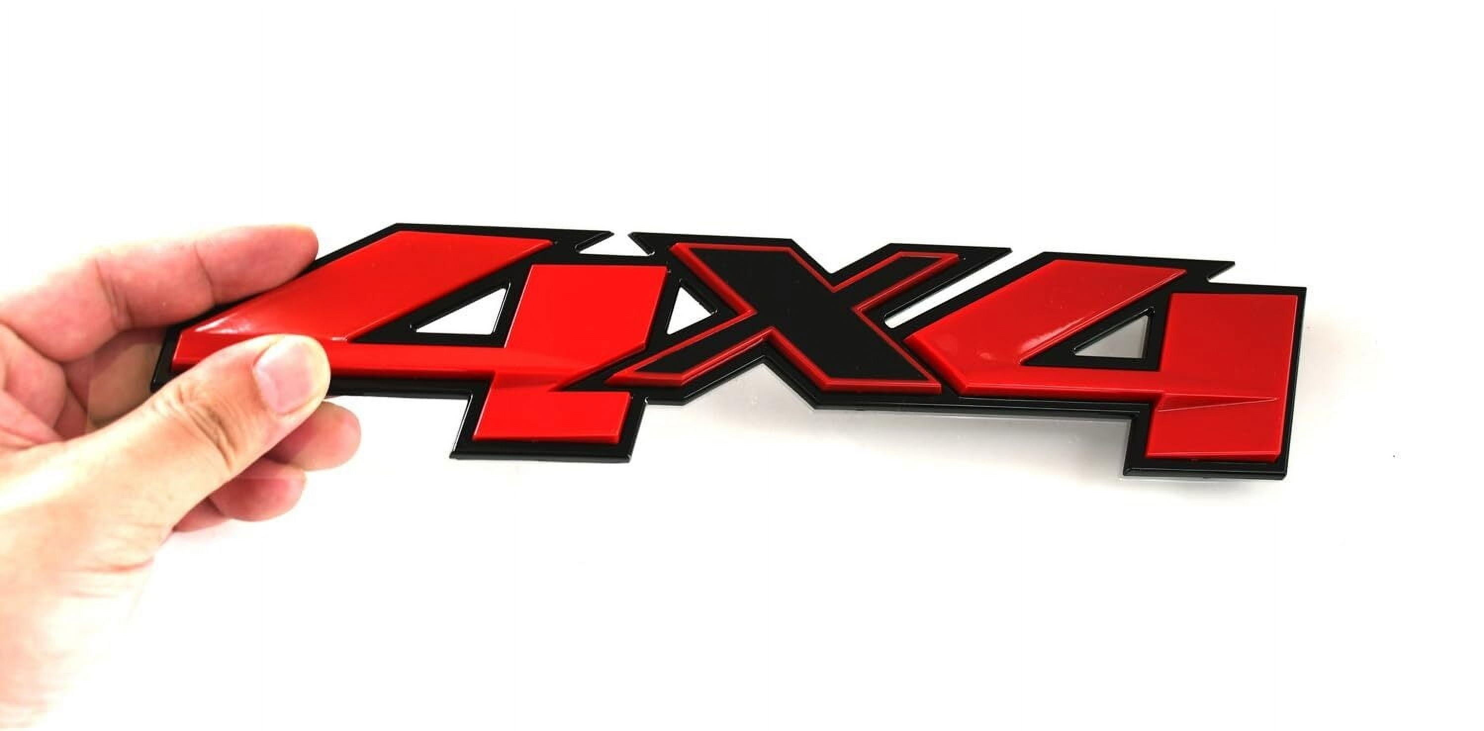 1pc New Custom 3D 4x4 Bed Rear Emblems Badges Decal Replacement for ...