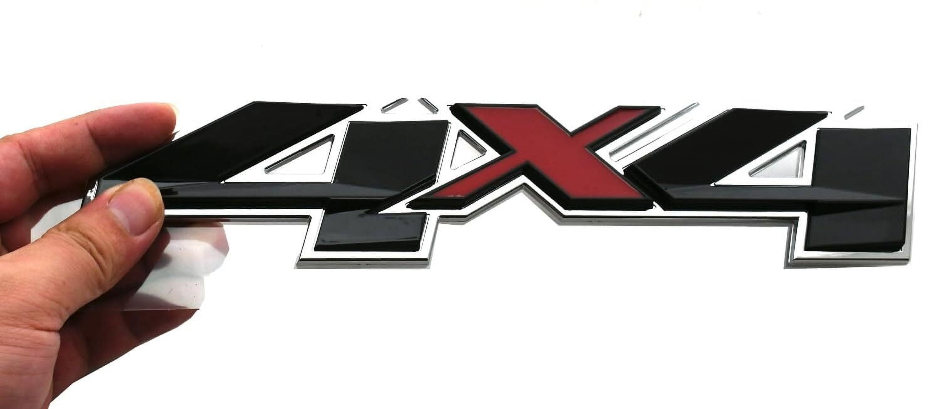 1pc New Custom 3D 4x4 Bed Rear Emblems Badges Decal Replacement for ...