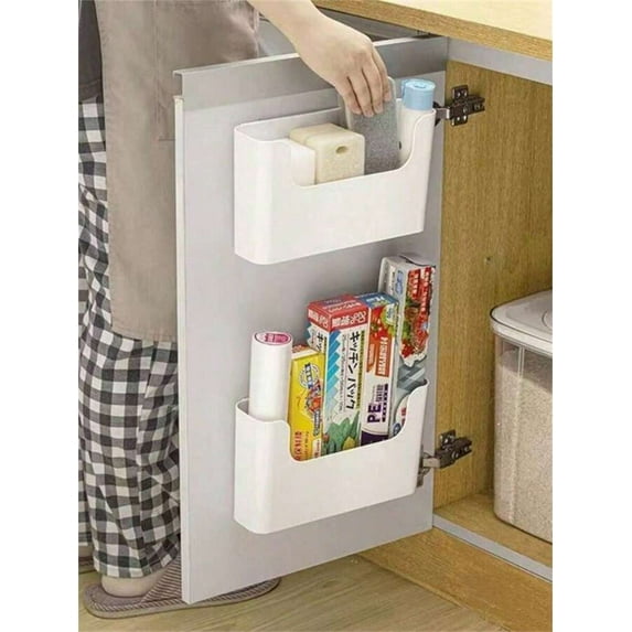 1pc No-Drill Wall-Mounted Storage Rack, Multifunctional Cosmetic And ...