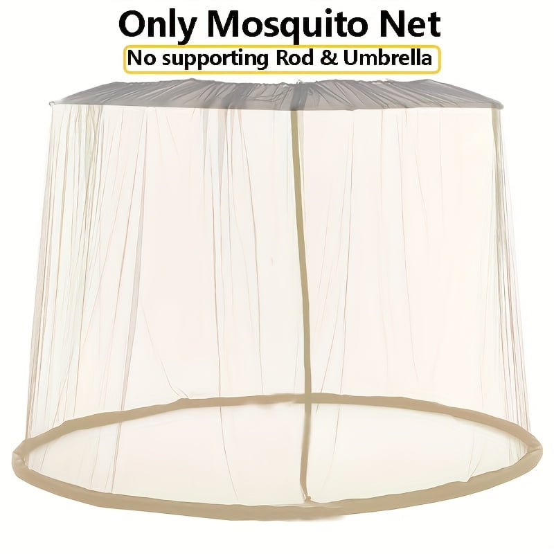 1pc Outdoor Patio Mosquito Net, Polyester Woven Protective Net Cover ...