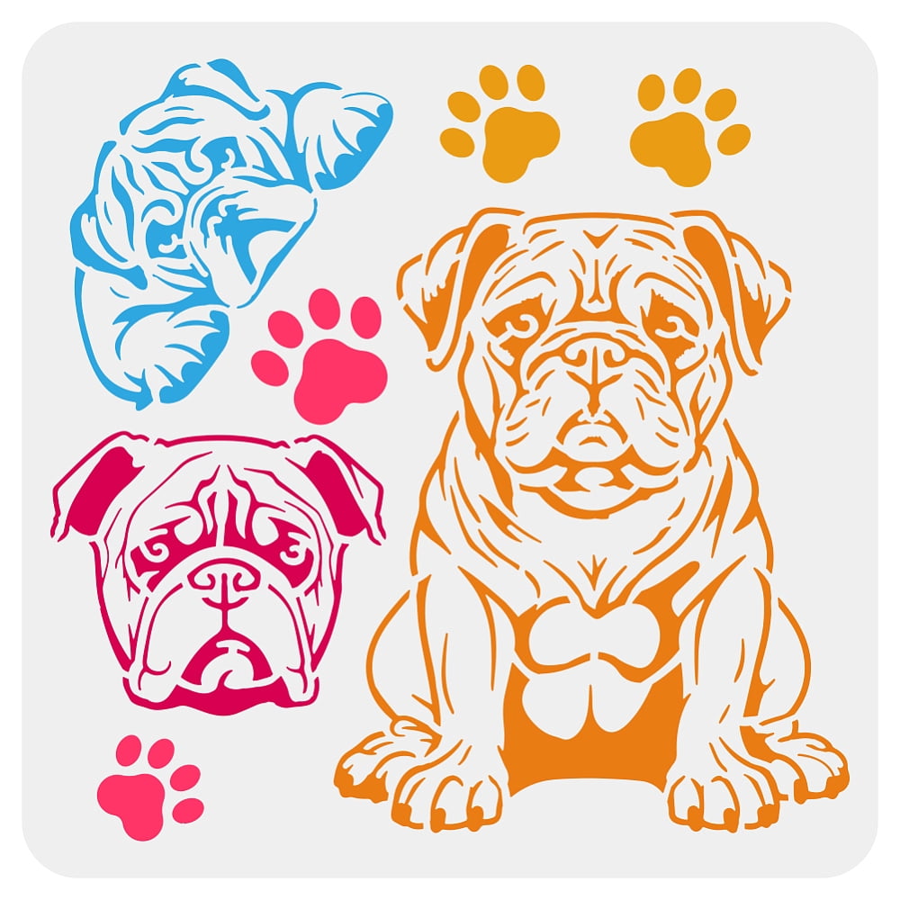 1pc PET Hollow Out Drawing Painting Stencils for DIY Scrapbook Photo ...
