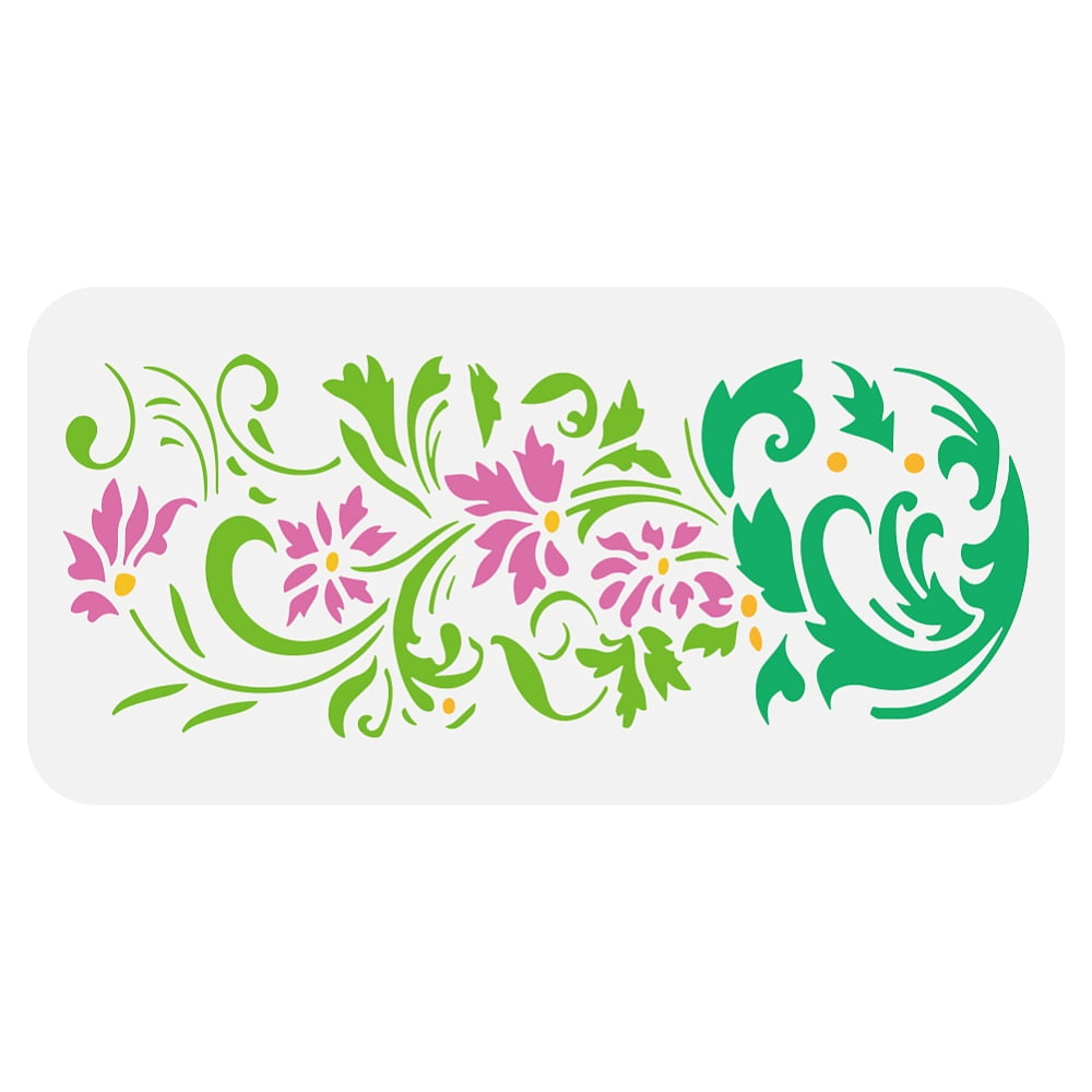 1pc PET Hollow Out Drawing Painting Stencils for DIY Scrapbook Photo ...