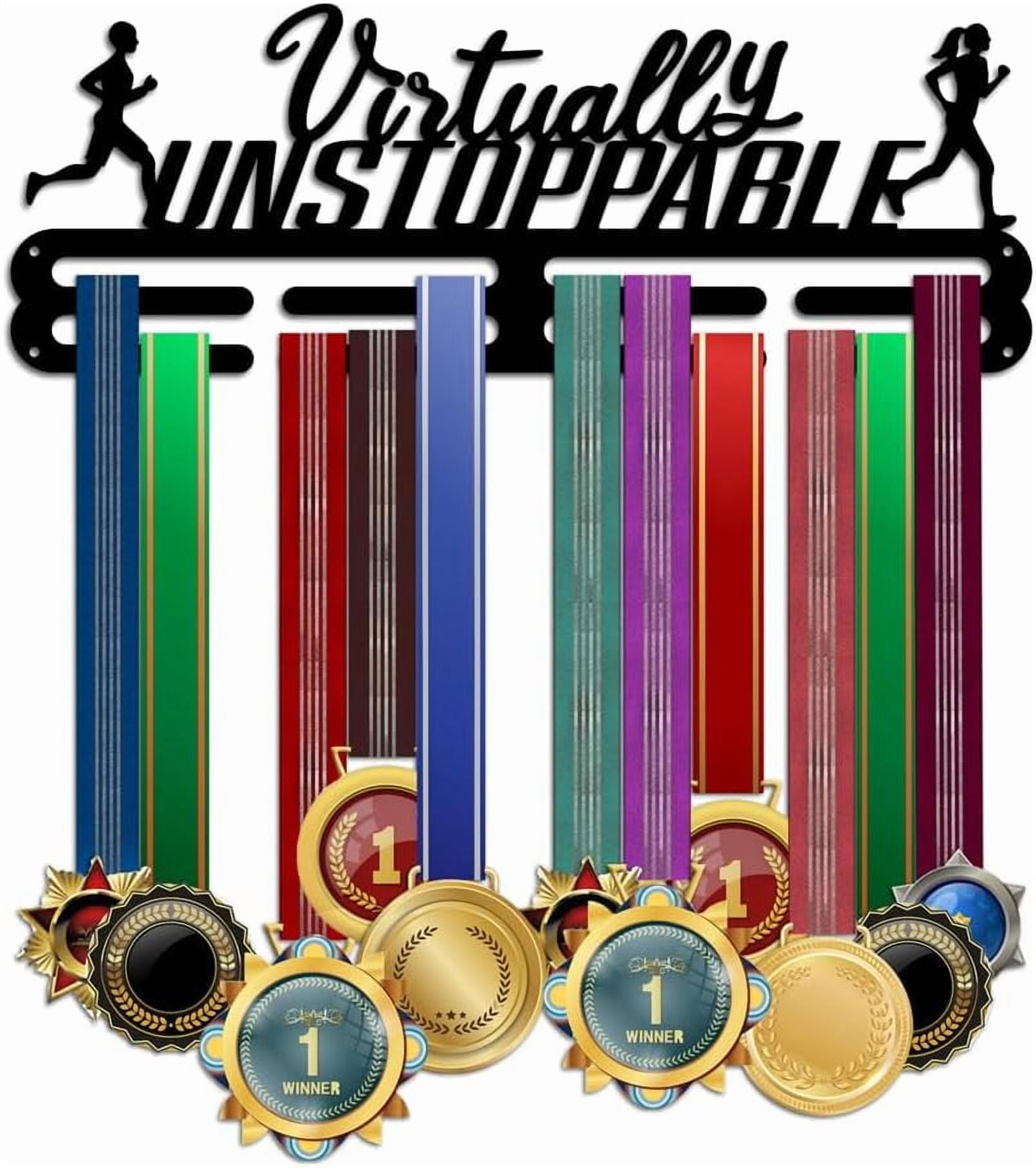 1pc PH Medal Hanger Holder Display Rack Virtually Unstoppable Running ...
