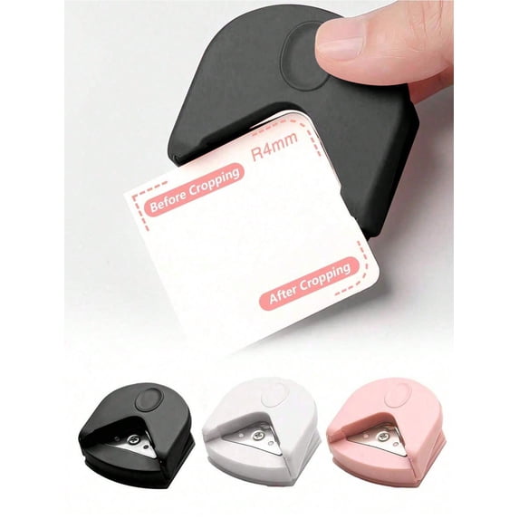 1pc Paper Corner Rounder R4 4mm Corner Cutter Punch Tool Portable Paper ...
