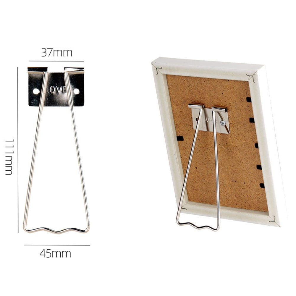 1pc Photo Frame Stand Iron Picture Frame Bracket Display Bracket Photo ...