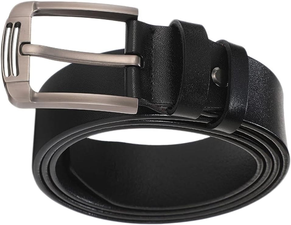 1pc Pin Buckle Belt Trousers Belt Mens Click Belt Leather Belt Para ...