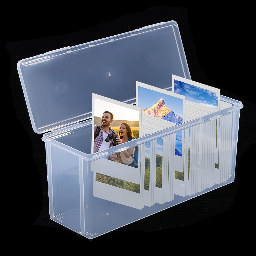 1pc Plastic Bead Containers with Hinged Lid for Card Brick Storage ...