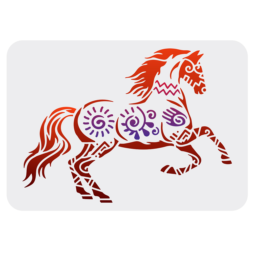 1pc Plastic Drawing Painting Stencils Templates for Painting on ...