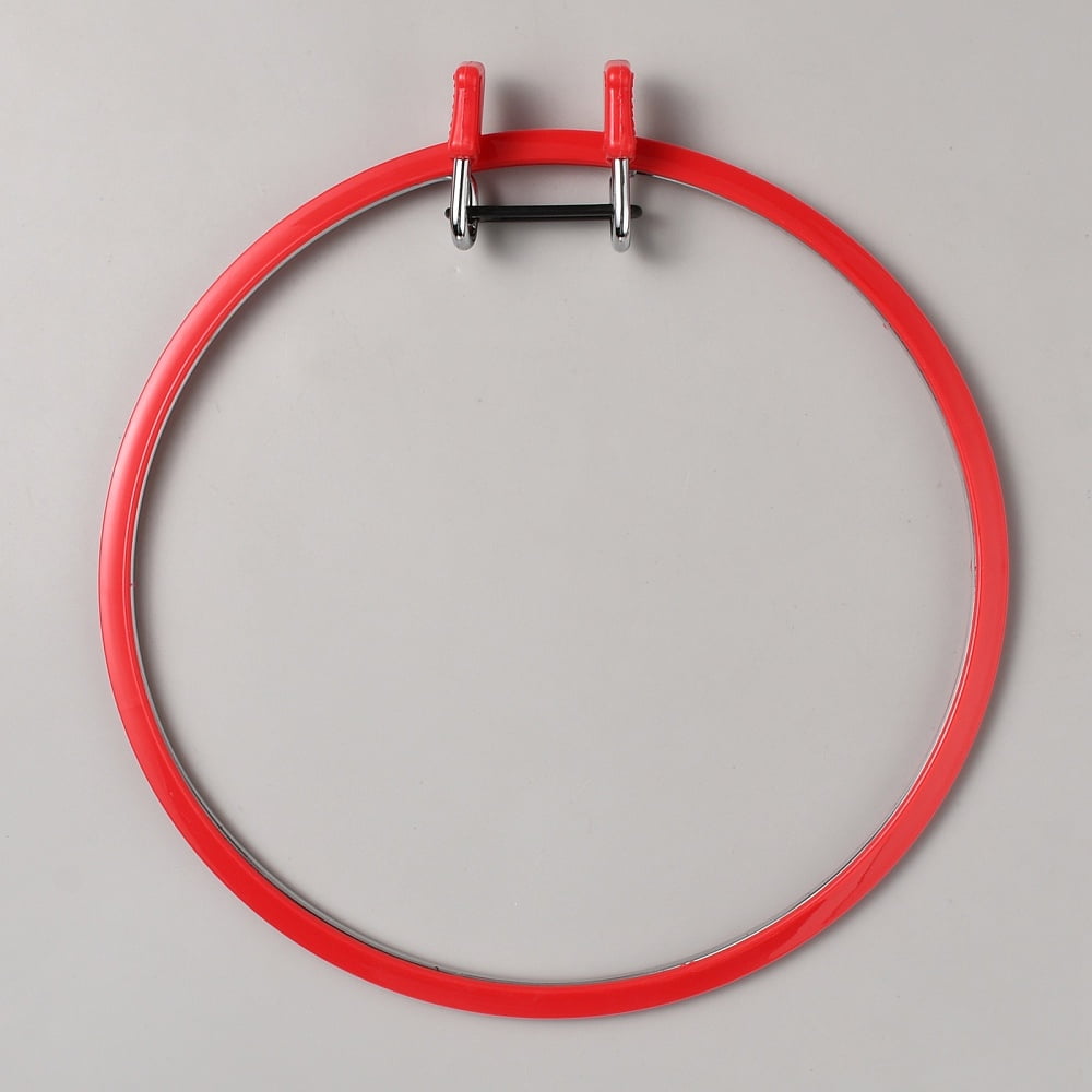 1pc Plastic Round Embroidery Hoops Embroidery Circle Cross Stitch Hoops ...