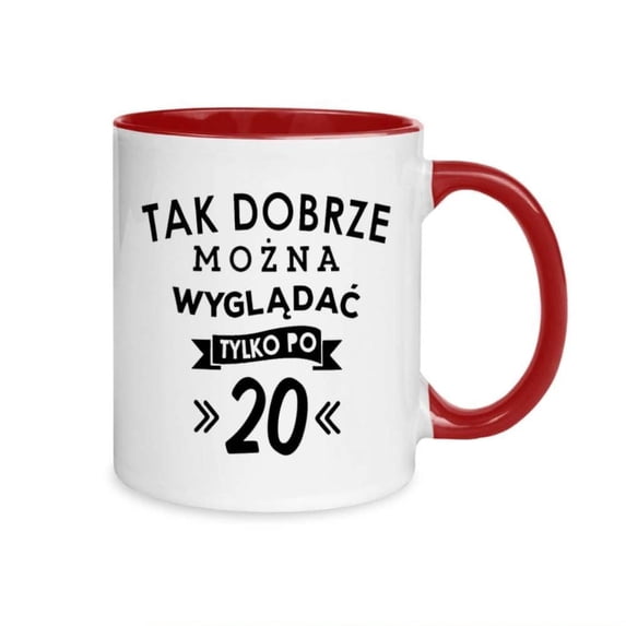 1pc Polish Text 20 Mug 11 Ounce Ceramic Reusable Hand Wash Only ...