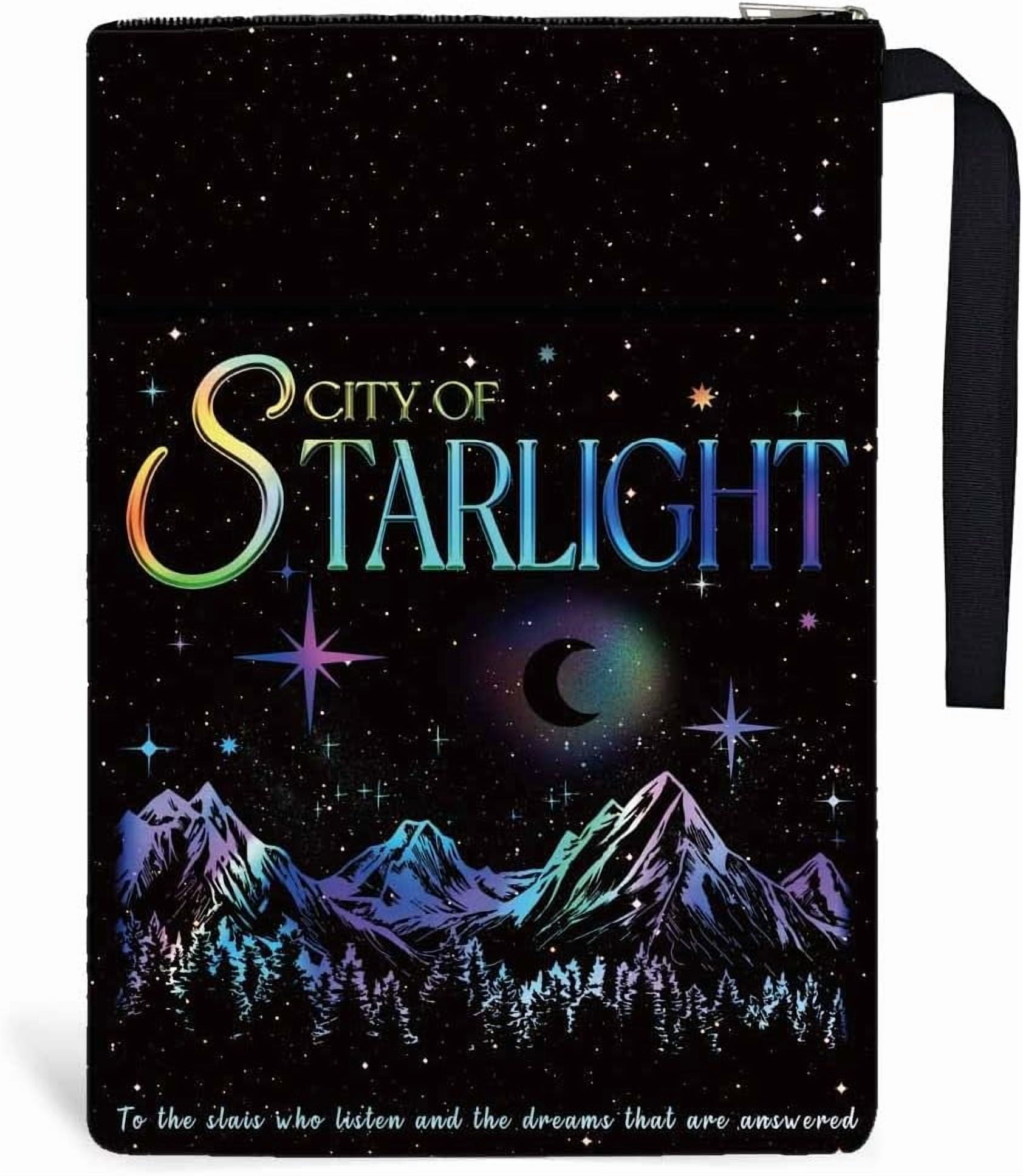 1pc Polyester Book Sleeve 34cm(13.4inch) x24cm(9.45inch) Star Light ...