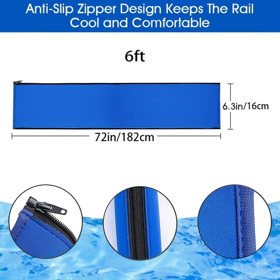 1pc Pool Handrail Gloves Fence Cover Safety Grip Comfortable Cool Cover ...