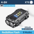 1pc Portable Flashlight, Super Bright XTE Beams Spotlight with COB ...
