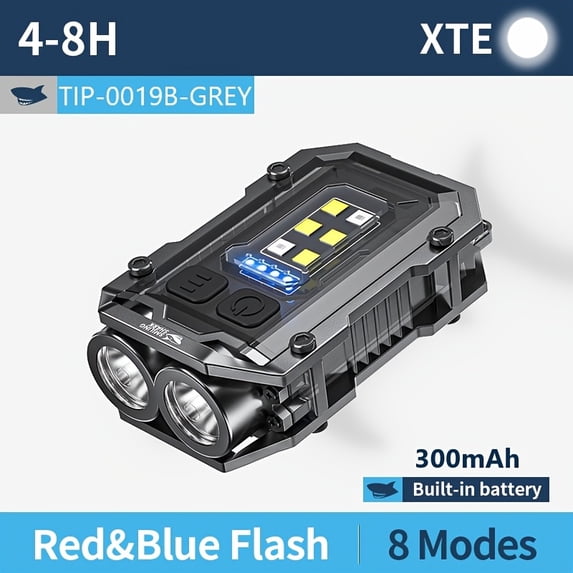 1pc Portable Flashlight, Super Bright XTE Beams Spotlight with COB ...