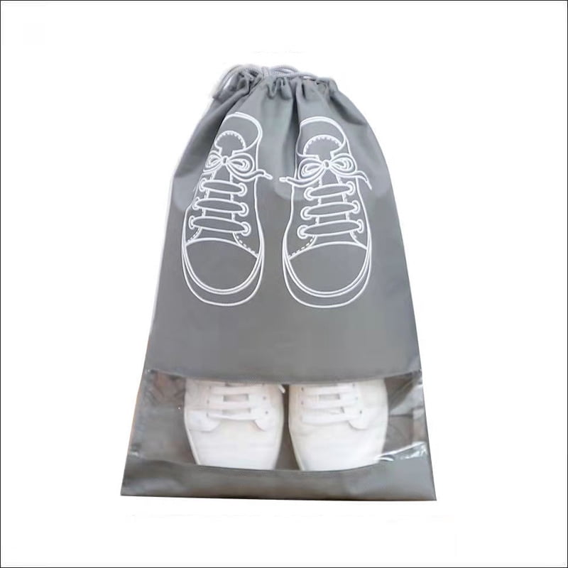 1pc Portable Shoe Storage Bag Clothing Hanging Non-woven Fabric Travel ...