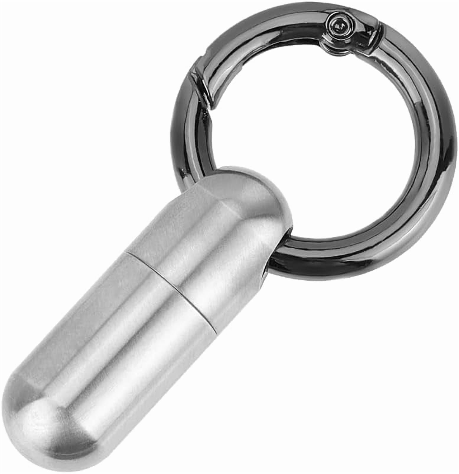 1pc Portable Toothpick Holder 55mm Mini Alloy Toothpick Box Platinum ...