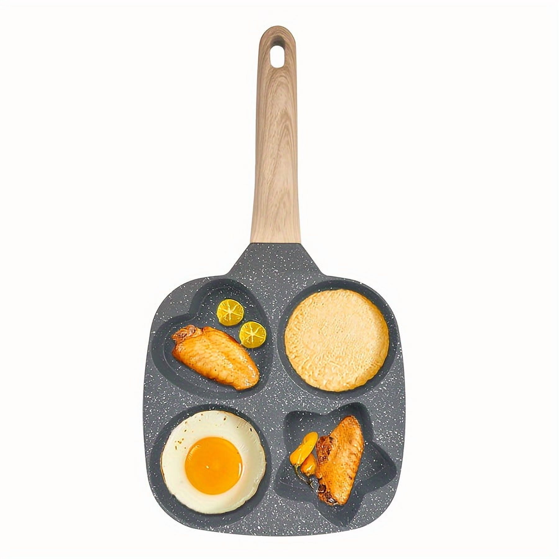 1pc Premium Non-stick Breakfast Skillet For Eggs, Burgers And Omelettes ...