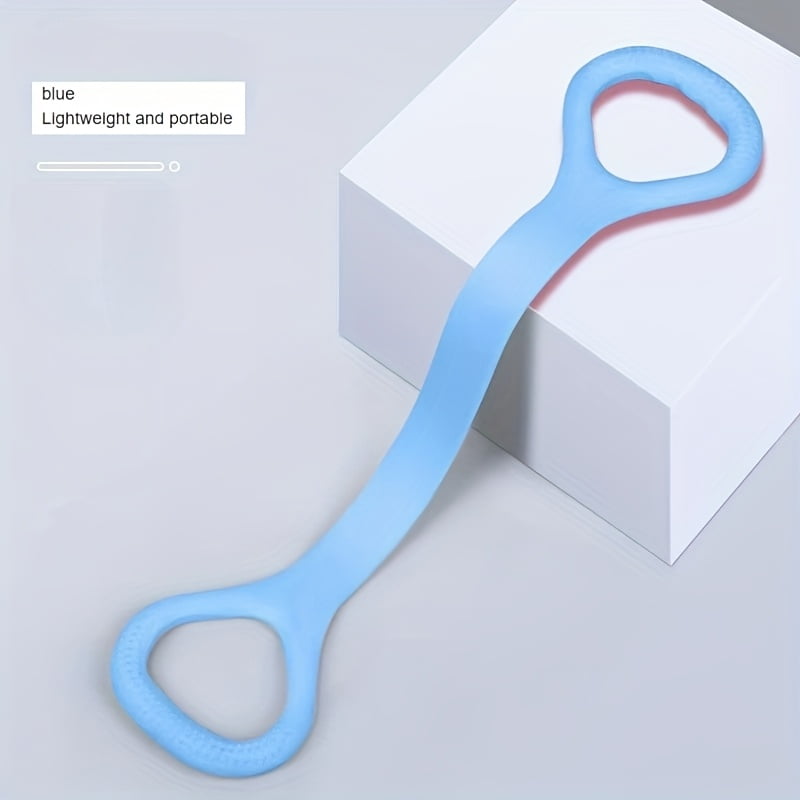 1pc ProFlex 8-Shaped Silicone Yoga Resistance Band - Universal Elastic ...