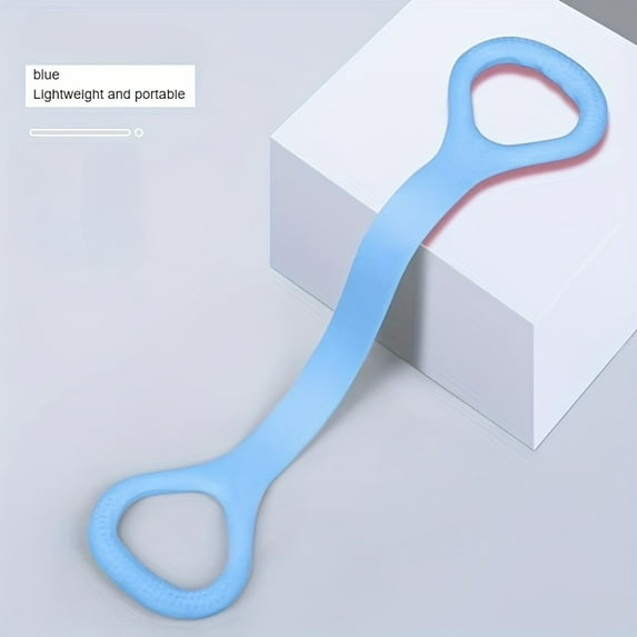 1pc ProFlex 8-Shaped Silicone Yoga Resistance Band - Universal Elastic ...