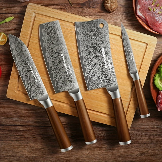 1pc, Professional Chef Knife Set - Forged Stainless Steel Kitchen ...