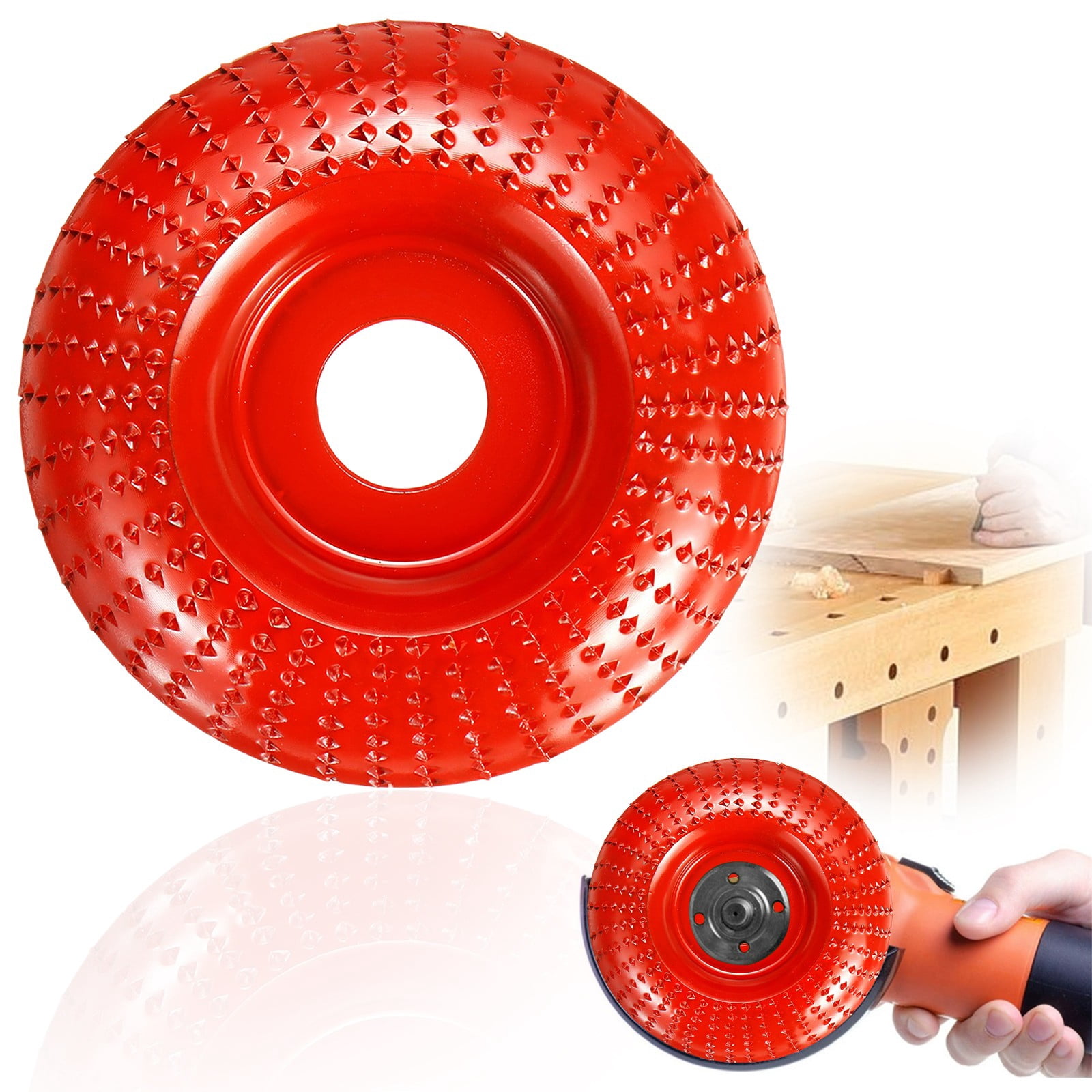 1pc Professional Tungsten Carbide Angle Grinder Wood Carving Disc ...