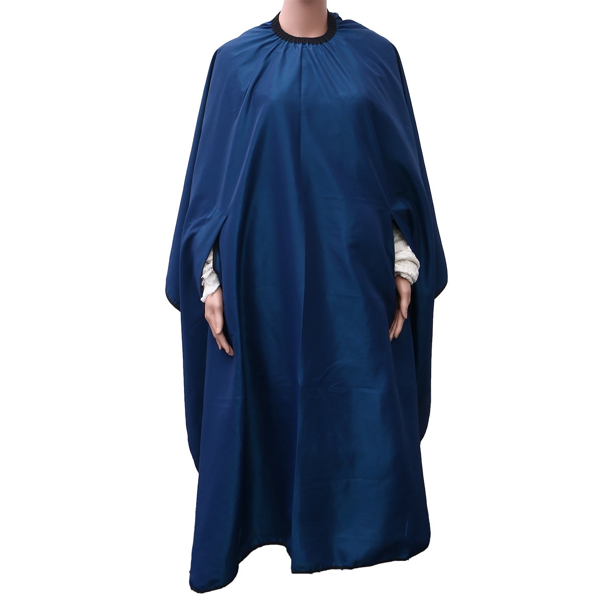 OUNONA Blue Hairdressing Cape Apron Waterproof Salon Barber Gown ...