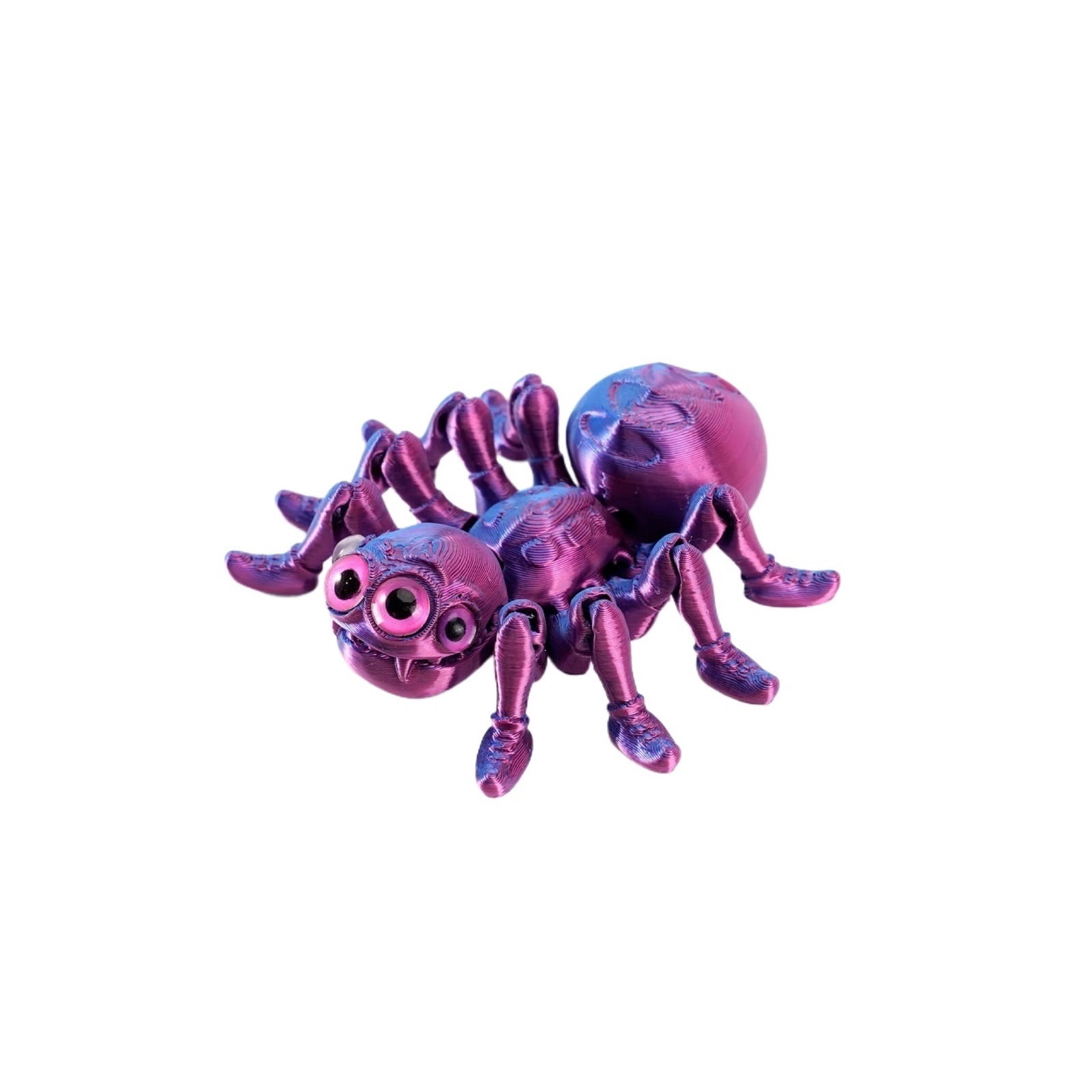 1pc Purple 3D Printed Spider, Articulated 3D Animals,Relief Stress ...