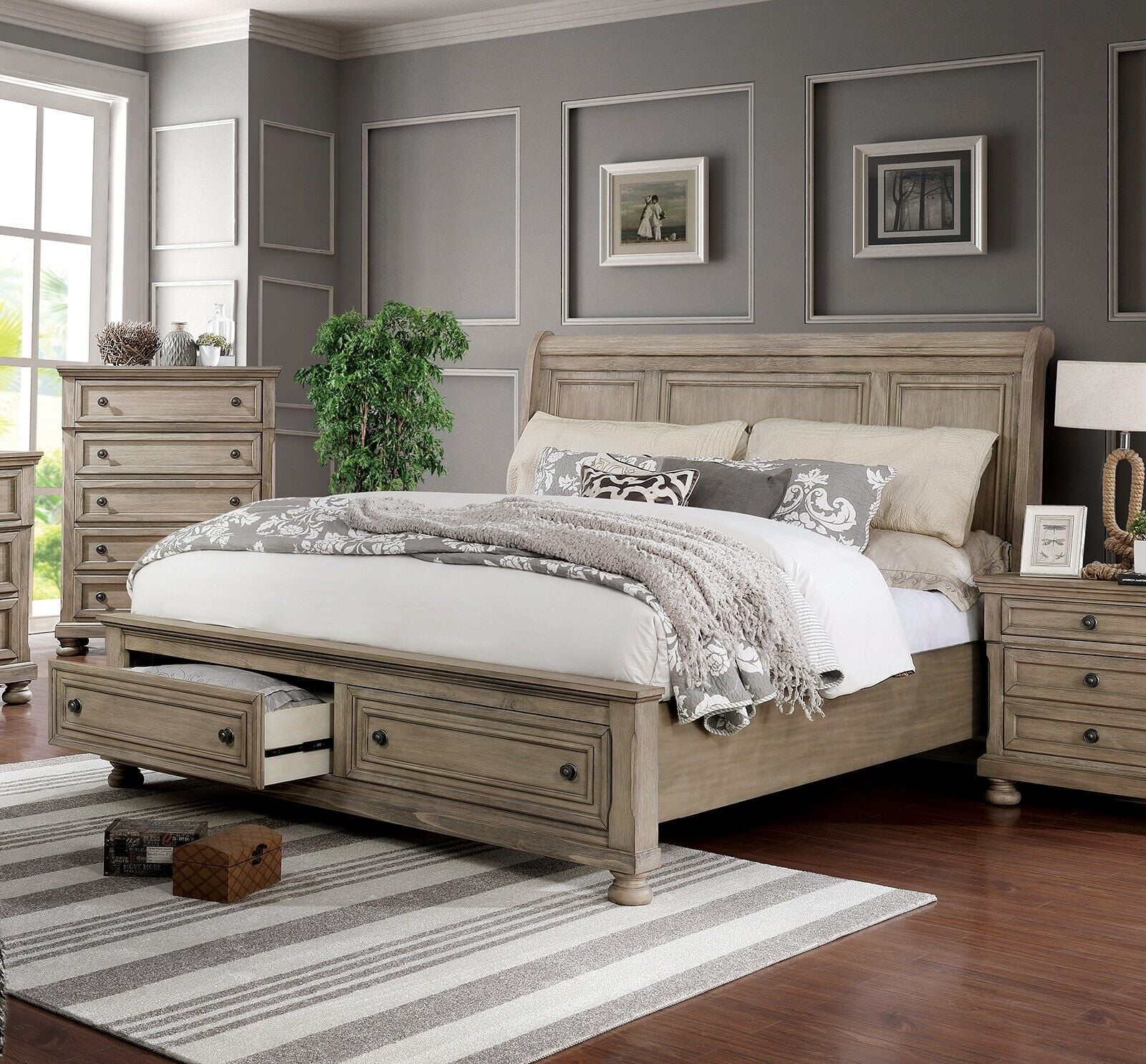 Transitional Style Bedroom Furniture