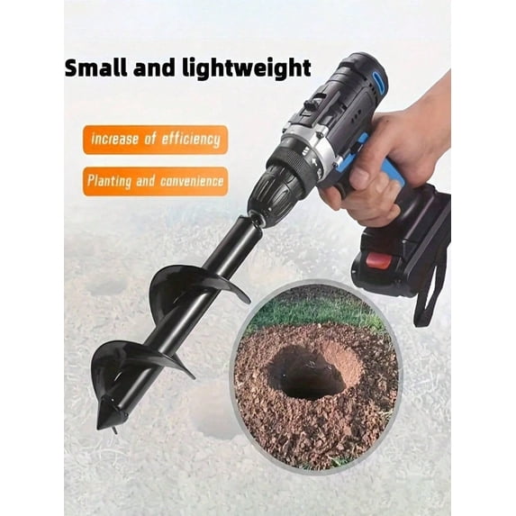 1pc Quick Plant Heavy Duty Auger Bit Garden Auger And Bulb Planter Tool ...