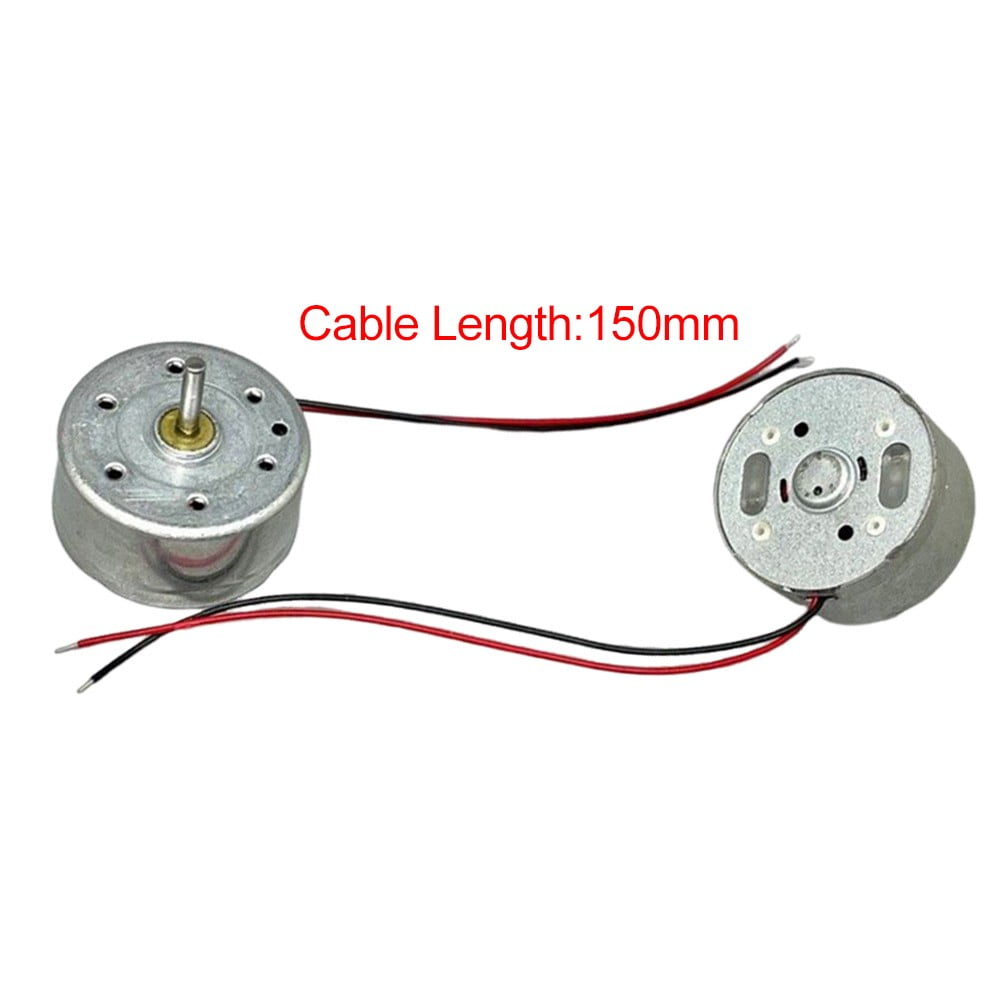1pc RK-300C RF-300CA-12350 Small Motor DC 1.5V-6V 9000RPM 24mm Round ...