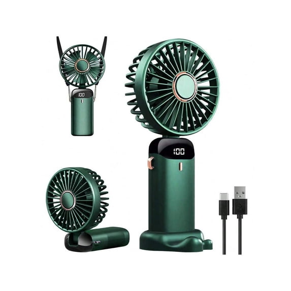 1pc Rechargeable Digital Display Mini Portable Foldable Desk/Handheld ...