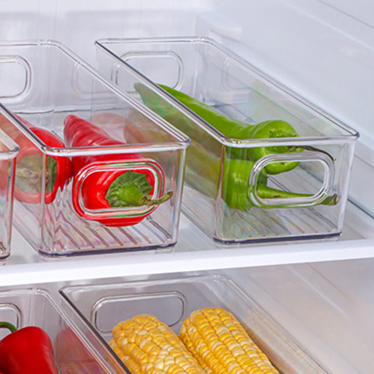 1pc-Refrigerator Food Storage Container Refrigerator Organizer Bins ...