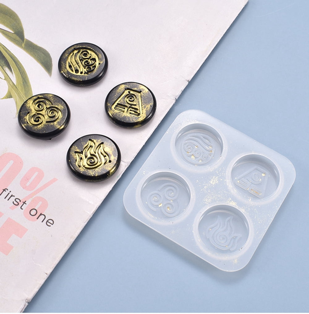 1pc Religious Symbols Silicone Molds Resin Casting Molds For UV Resin ...