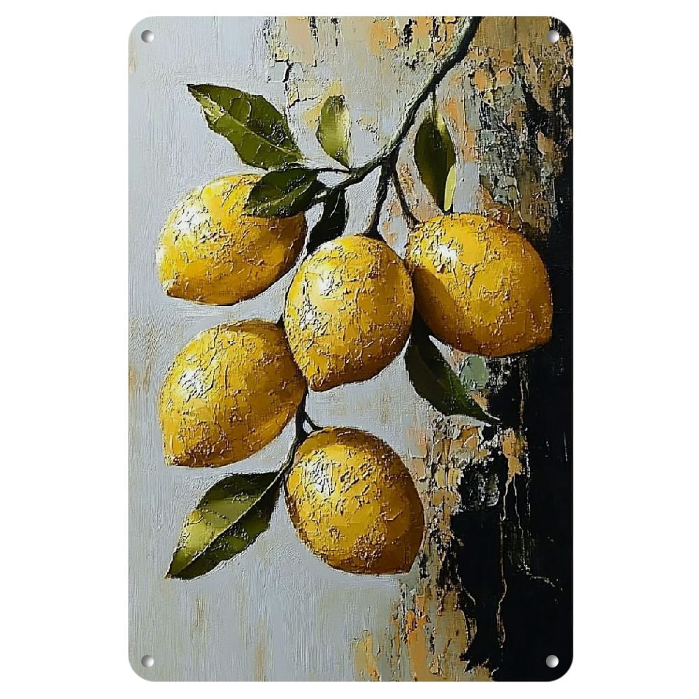 1pc Retro Reusable Iron Metal Tin Plate Wall Art, 8x12 inch Vintage ...