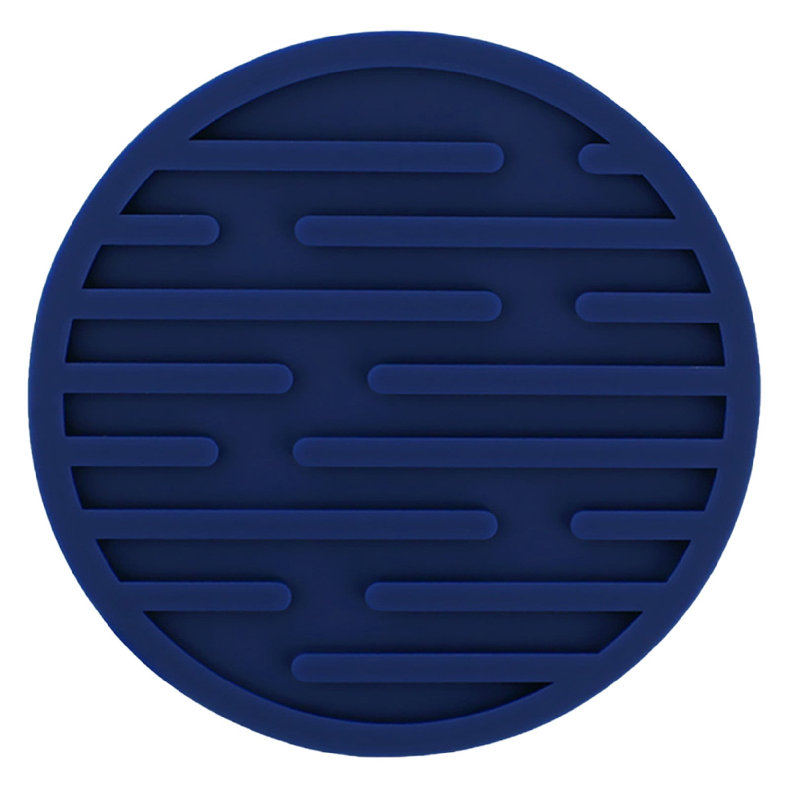 1pc Round Silicone Coaster 10cm Non-Slip Heat-Resistant Drink Coasters ...