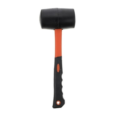1PC Heavy Duty Mallet Rubber Hammer with Non-slip Handle Wear Resistant ...