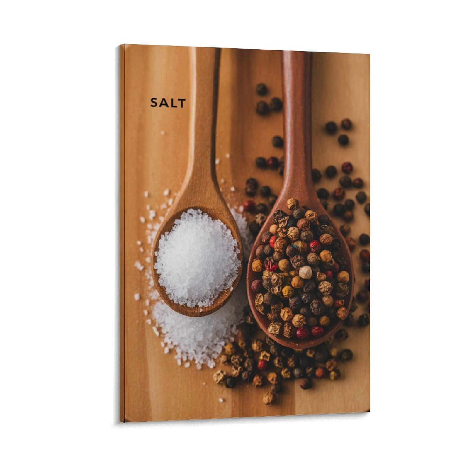 1pc Salt And Pepper 3 Pictures Print Wall Art With Inspirational Quotes ...