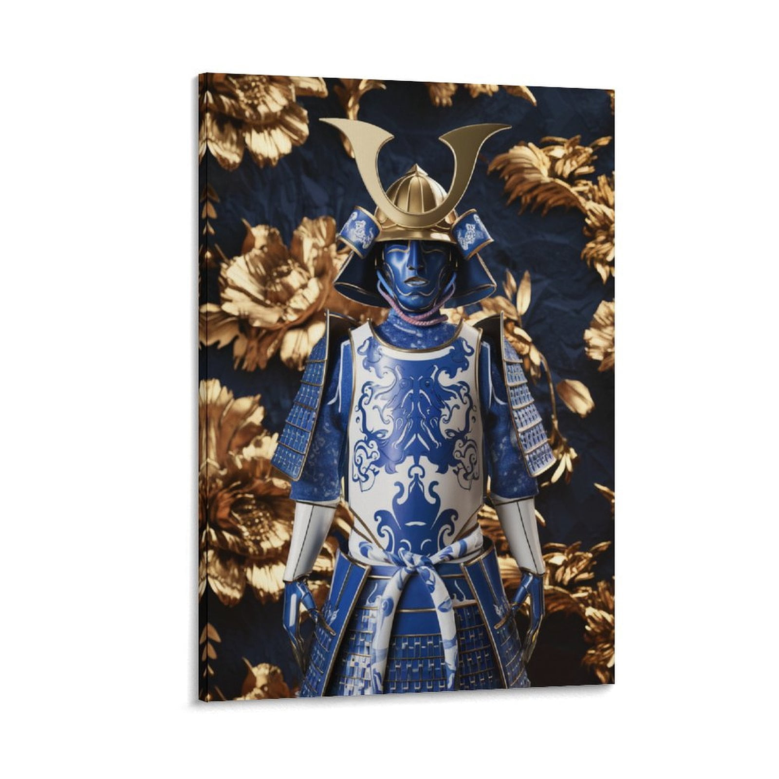 1pc Samurai Pictures Print Wall Art With Inspirational Quotes For ...