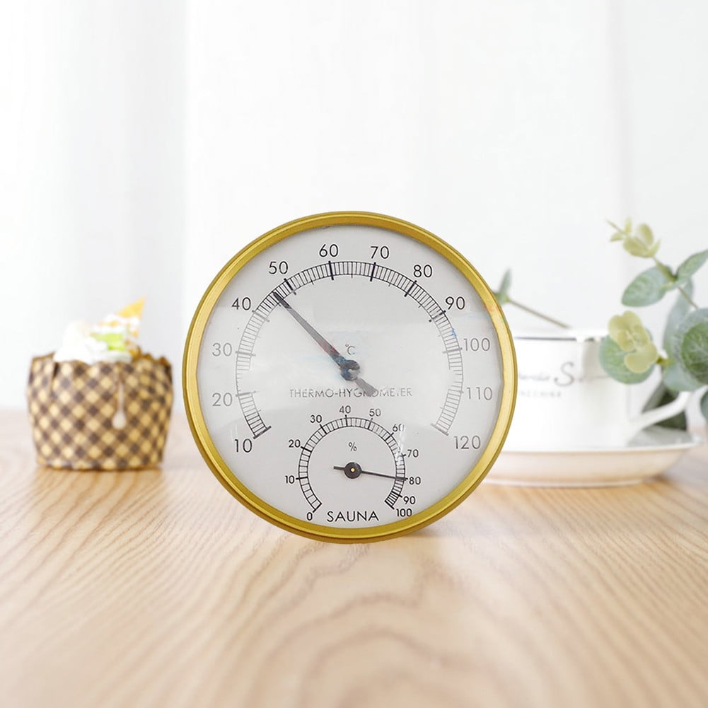 1pc Sauna Thermometer And Hygrometer Wall Mounted Mini Pointer Type ...
