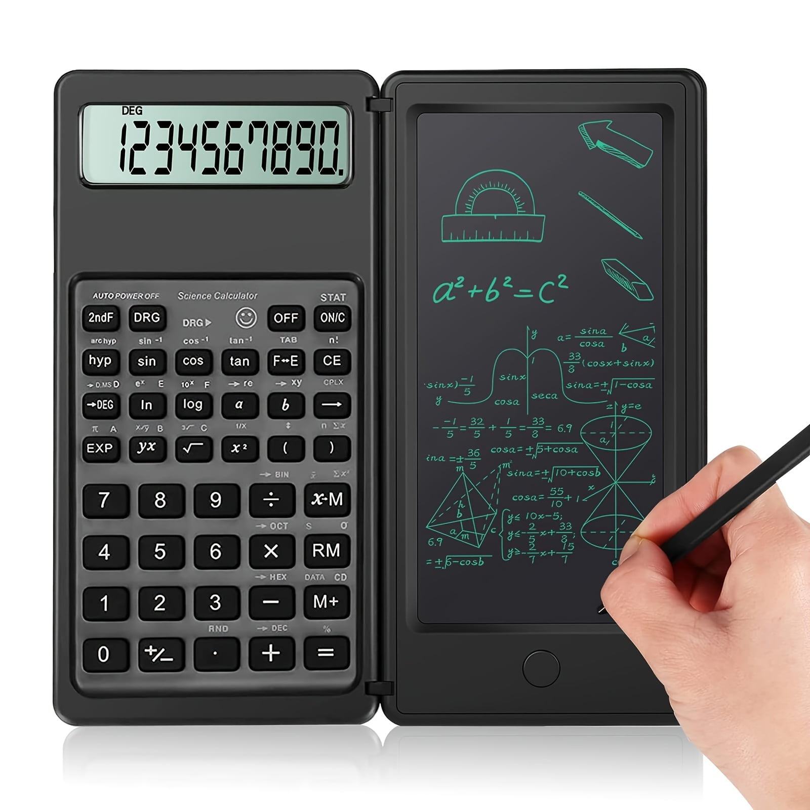 1pc Scientific Calculators, 10-Digit Large Screen, Math Calculator With ...