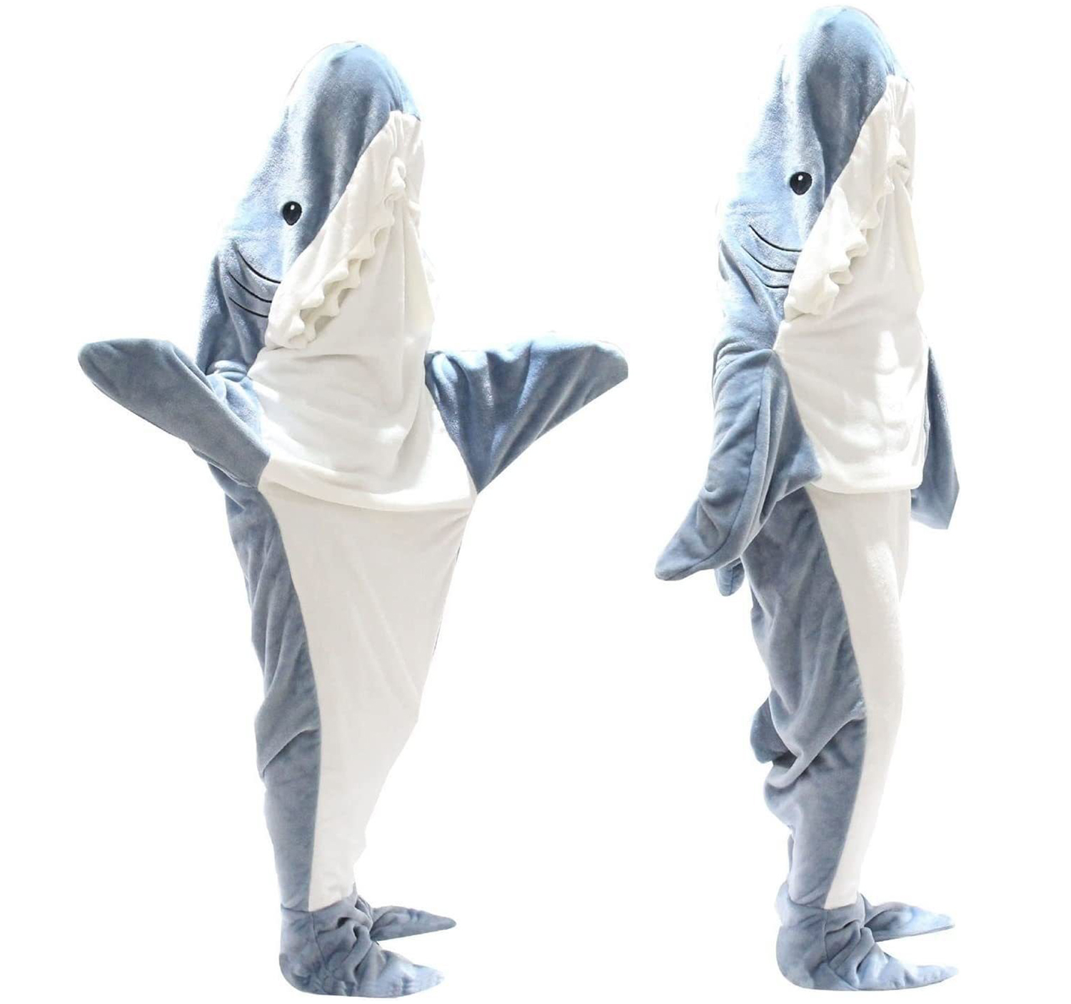 Shark Blanket Adult Wearable Shark Blanket, Super Soft Cozy Shark Shawl ...
